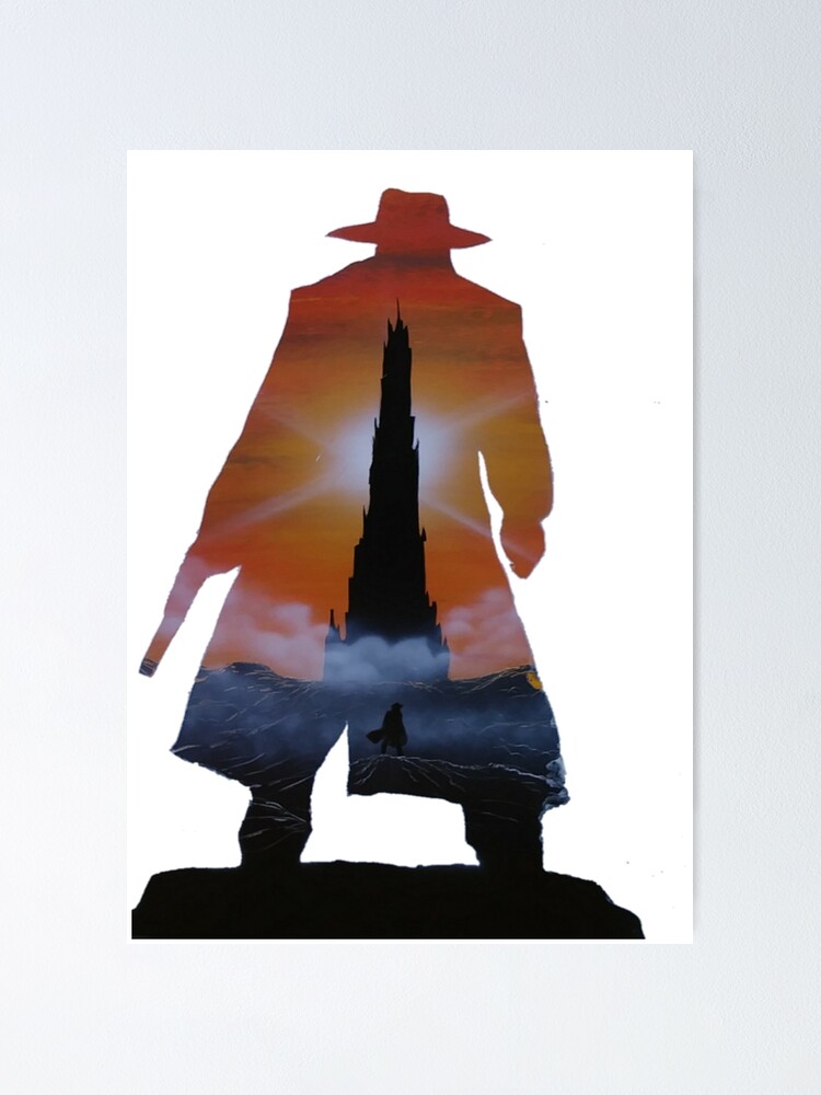 "The Dark Tower" Poster for Sale by Wolfman-art | Redbubble