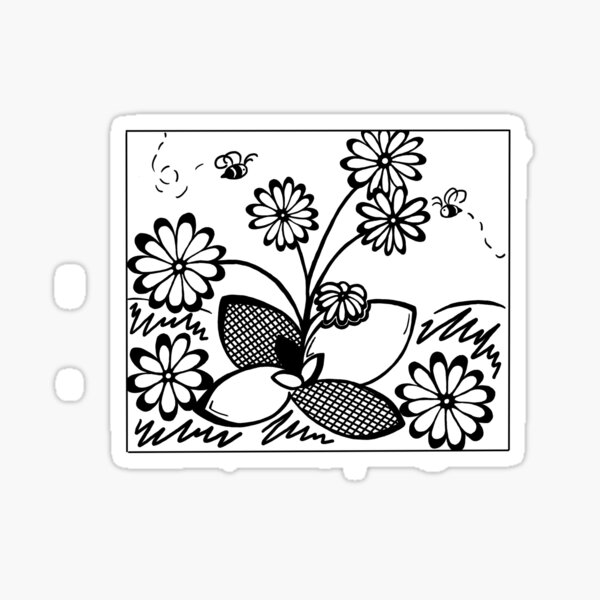 "Growing Flowers" Sticker for Sale by PattyCakeez | Redbubble