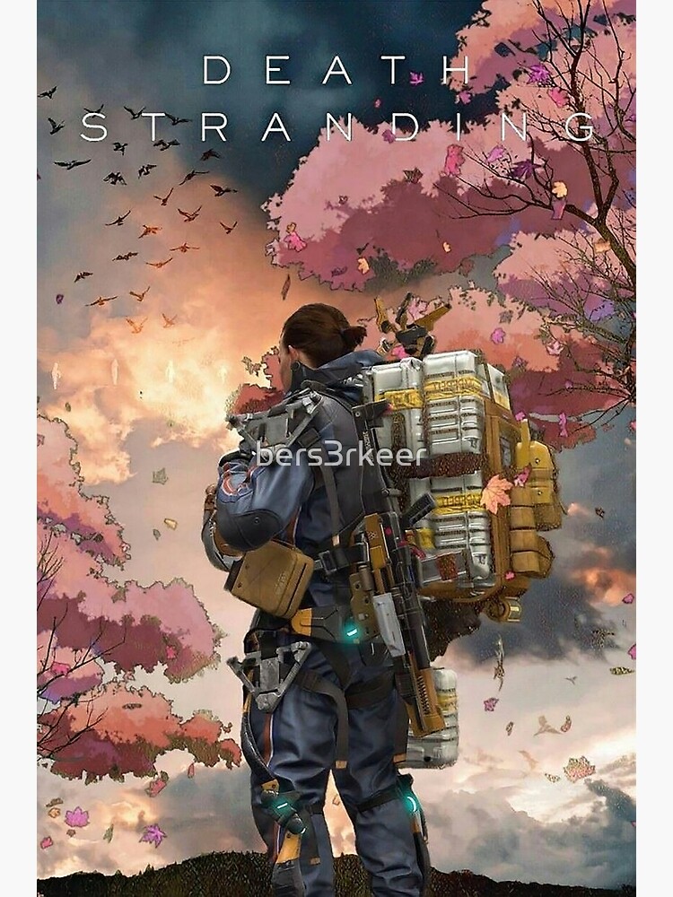"DEATH STRANDING" Poster by bers3rkeer | Redbubble