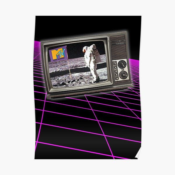 Mtv Moon Man Posters | Redbubble