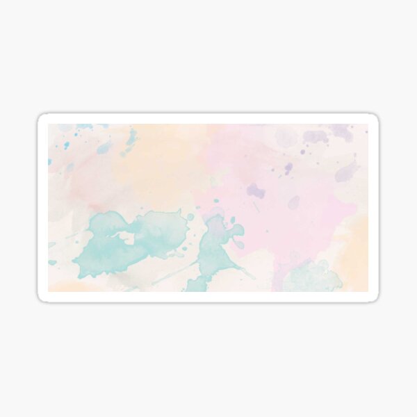 "Pastel colors" Sticker for Sale by chlxx | Redbubble