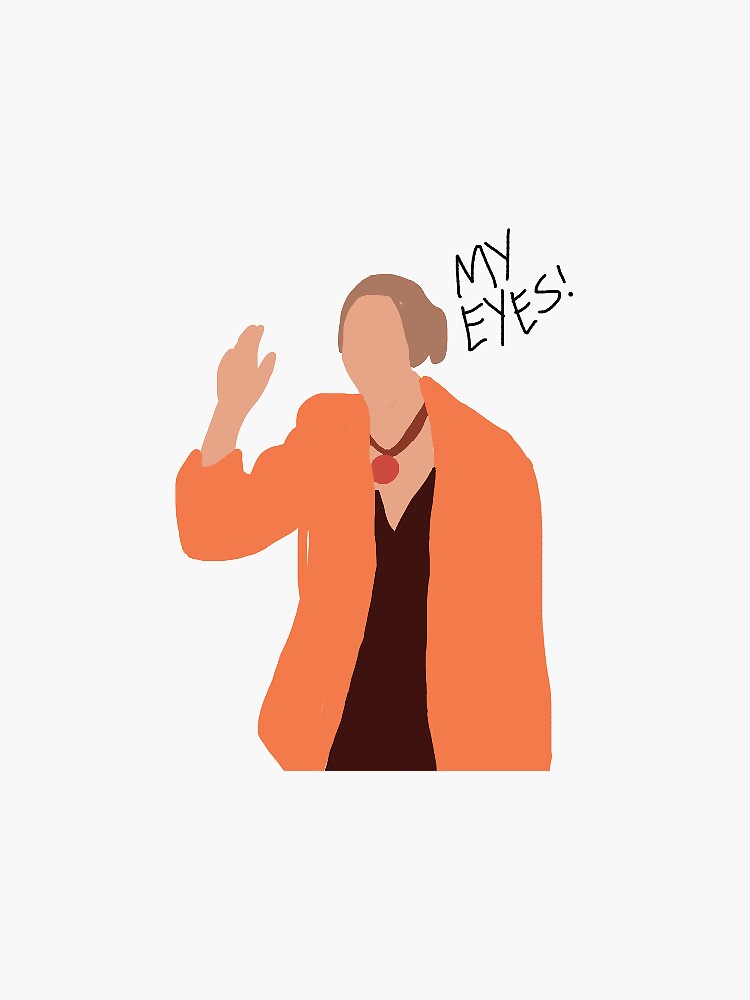 "phoebe" Sticker for Sale by Kymoore99 | Redbubble