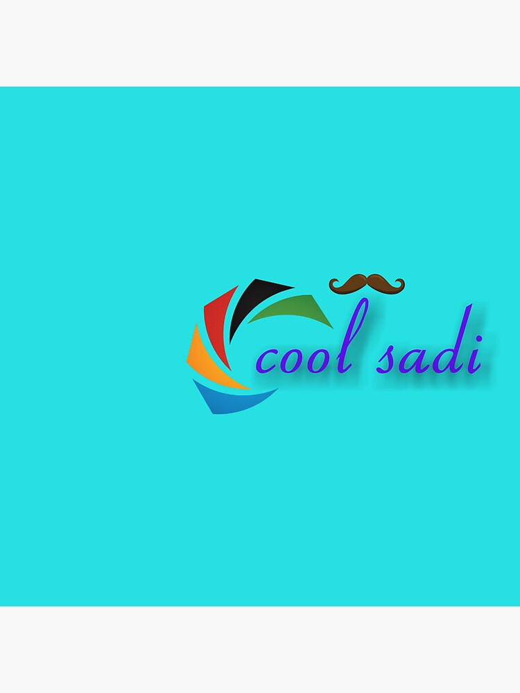 "Cool sadi superb logo" Sticker for Sale by sadashiv341 | Redbubble