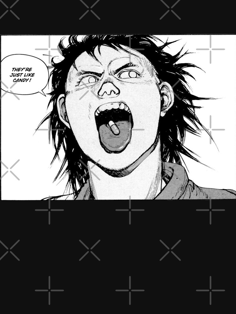 "Just like candy!" T-shirt for Sale by goblinslayer | Redbubble | akira ...
