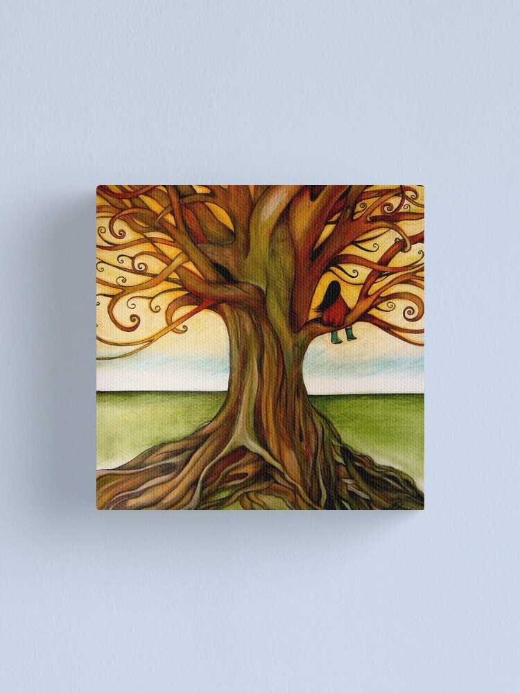 "the infinite tree" Canvas Print by closol | Redbubble