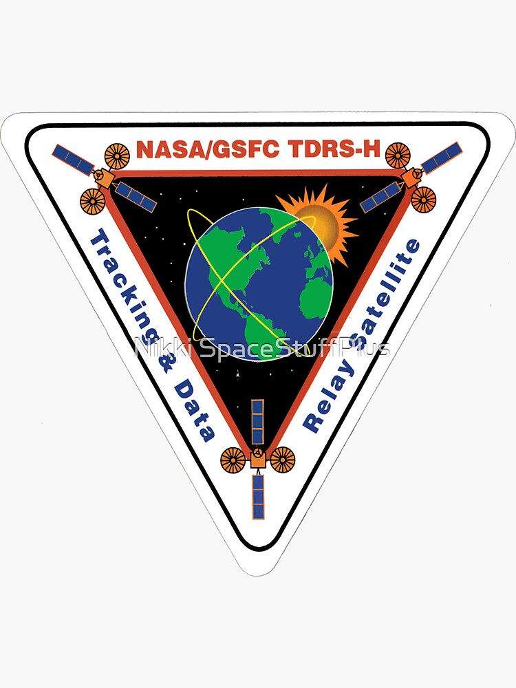 "TDRS-H (TDRS 8) Logo" Sticker by Spacestuffplus | Redbubble