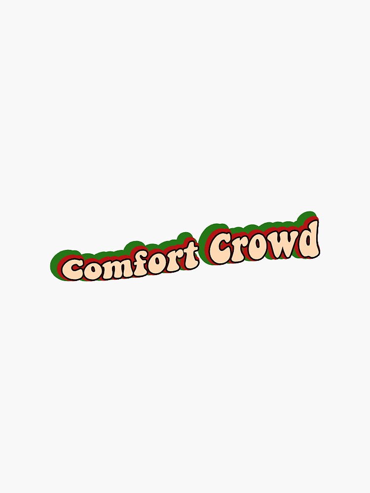 "Conan Gray "Comfort Crowd" " Sticker for Sale by Jessicanaa | Redbubble