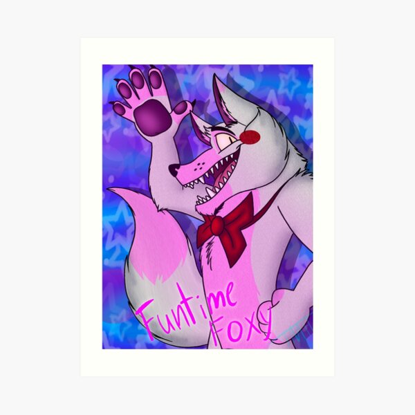 "Funtime Foxy (Five Nights at Freddy’s)" Art Print by TheMaskedHunter ...