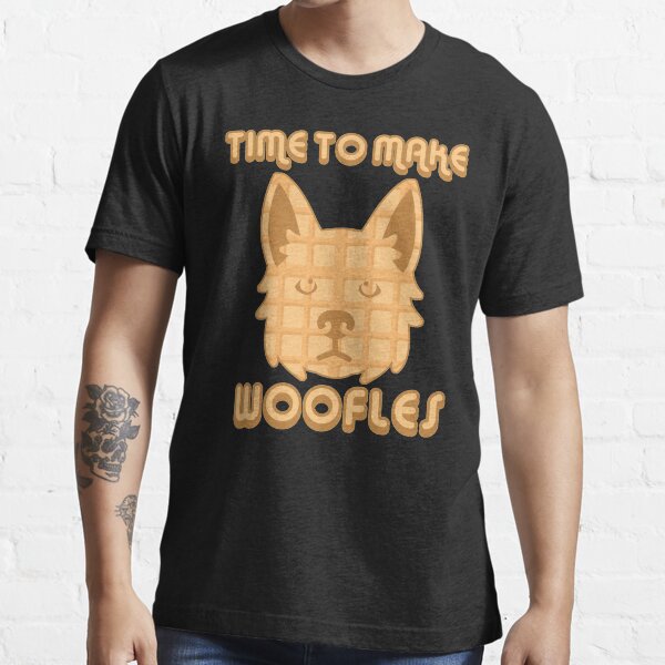 "Time To Make Woofles Dog Owner Waffle Gift" T-shirt for Sale by ...