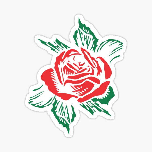 "Rose Drawing" Sticker for Sale by 2LDesigns | Redbubble