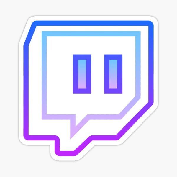 Twitch Logo Stuff Stickers | Redbubble