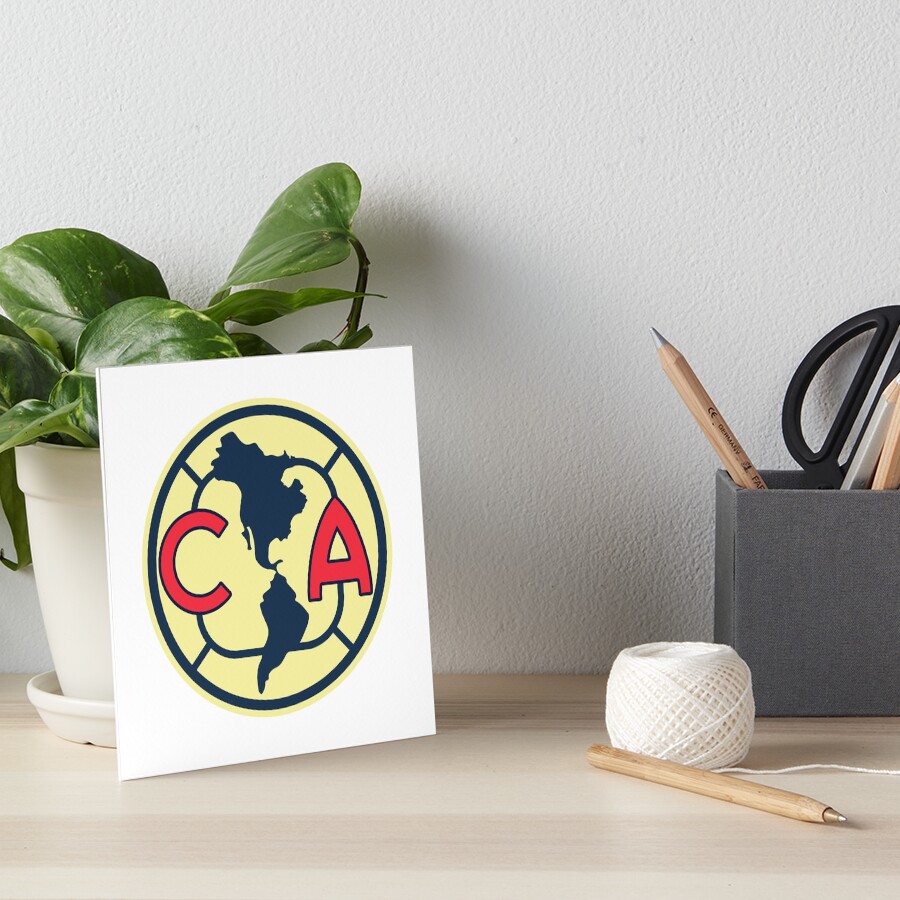 "Club America Logo" Art Board Print for Sale by StreamlinedRB | Redbubble