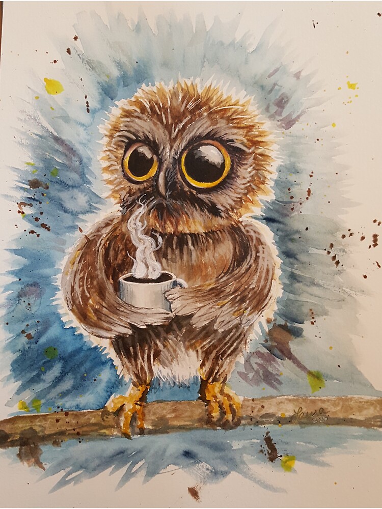 "Wide awake!" Sticker by novofamily853 | Redbubble