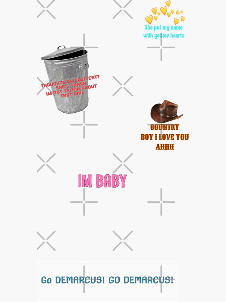 "Tik tok Sticker Pack" Sticker by niawaker1 | Redbubble