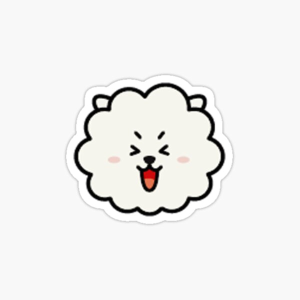 "BT21 RJ" Sticker for Sale by sowapowa | Redbubble