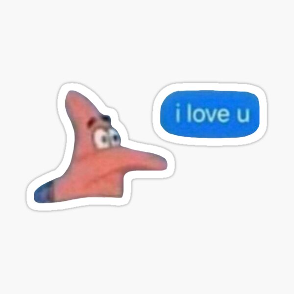 "Patrick Star" Sticker by amandagiladi | Redbubble