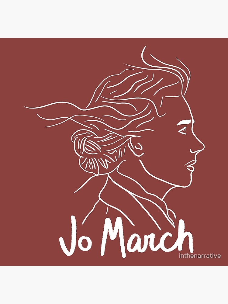 "jo march - little women" Art Print by inthenarrative | Redbubble