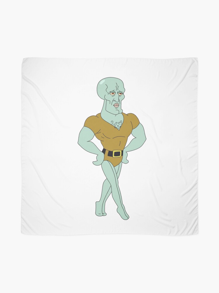 "Handsome Squidward full body" Scarf for Sale by Hillyhills | Redbubble