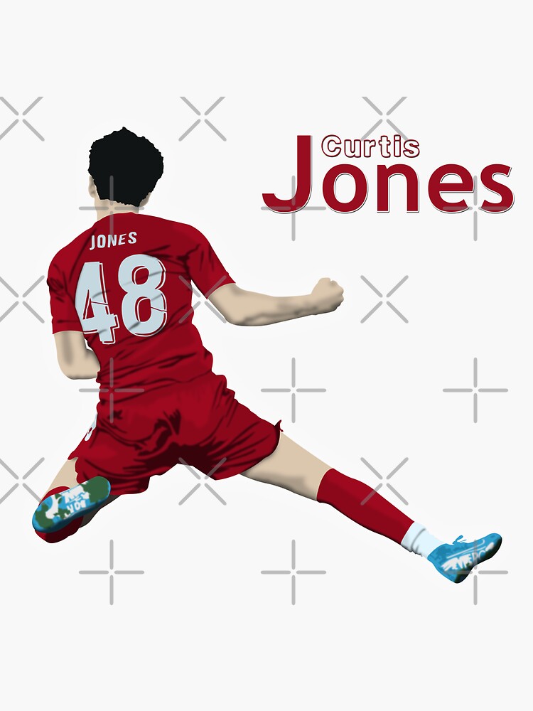 "Curtis Jones - Liverpool FC" Sticker for Sale by talklfcpodcast ...