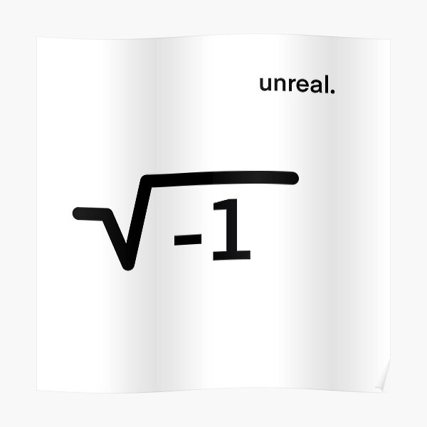 Imaginary Number Posters | Redbubble
