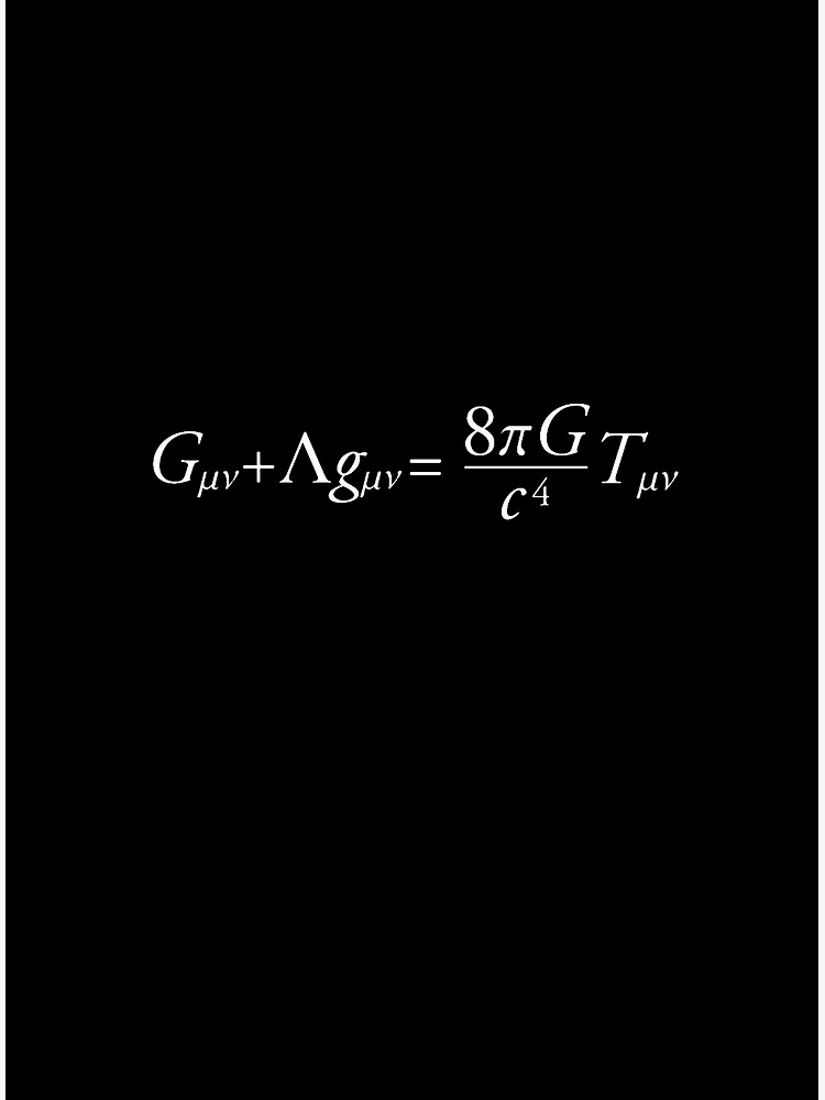 Póster «ecuación de einstein» de monomachine | Redbubble