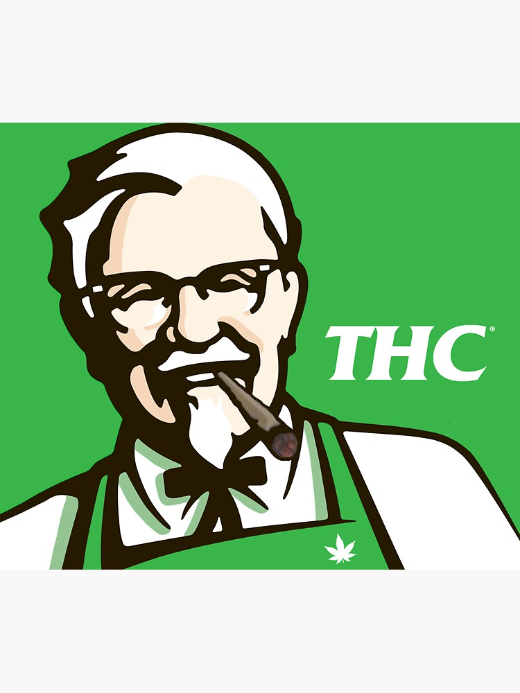 "THC" Sticker by pickmyusername | Redbubble