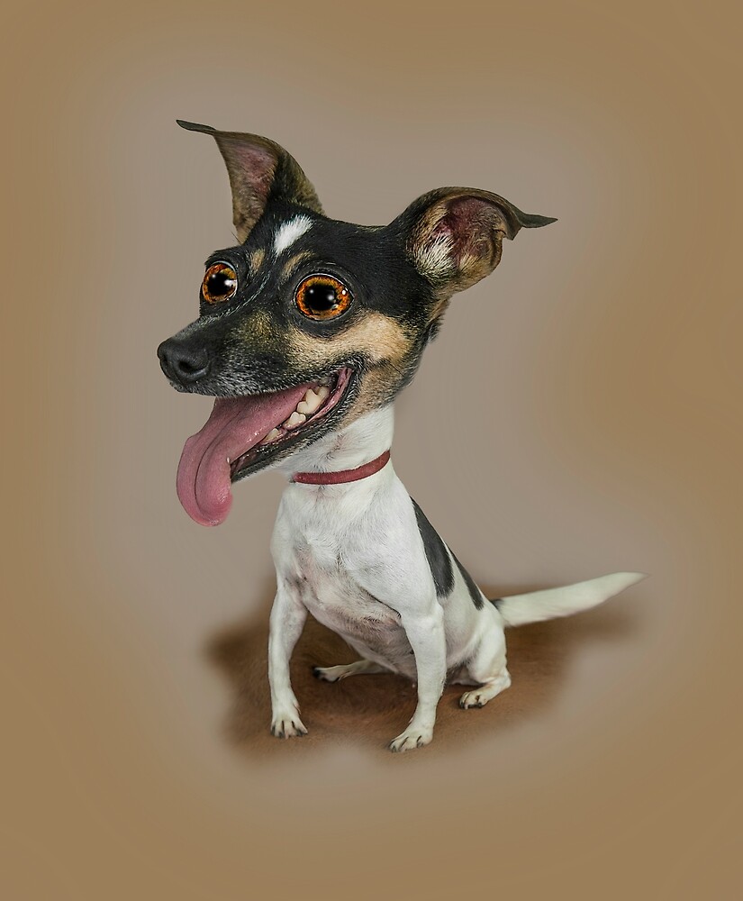"Fun-eez Pet Caricatures by SadSac Designs Jack Russell Terrier" by ...