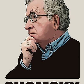 "Noam Chomsky" Postcard for Sale by CarlsArt | Redbubble