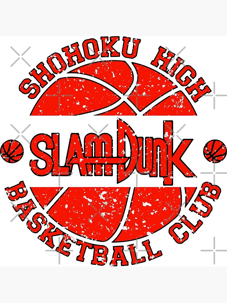 "Slam Dunk Shohoku High School Vintage Logo" Art Print by ruiazevedo ...