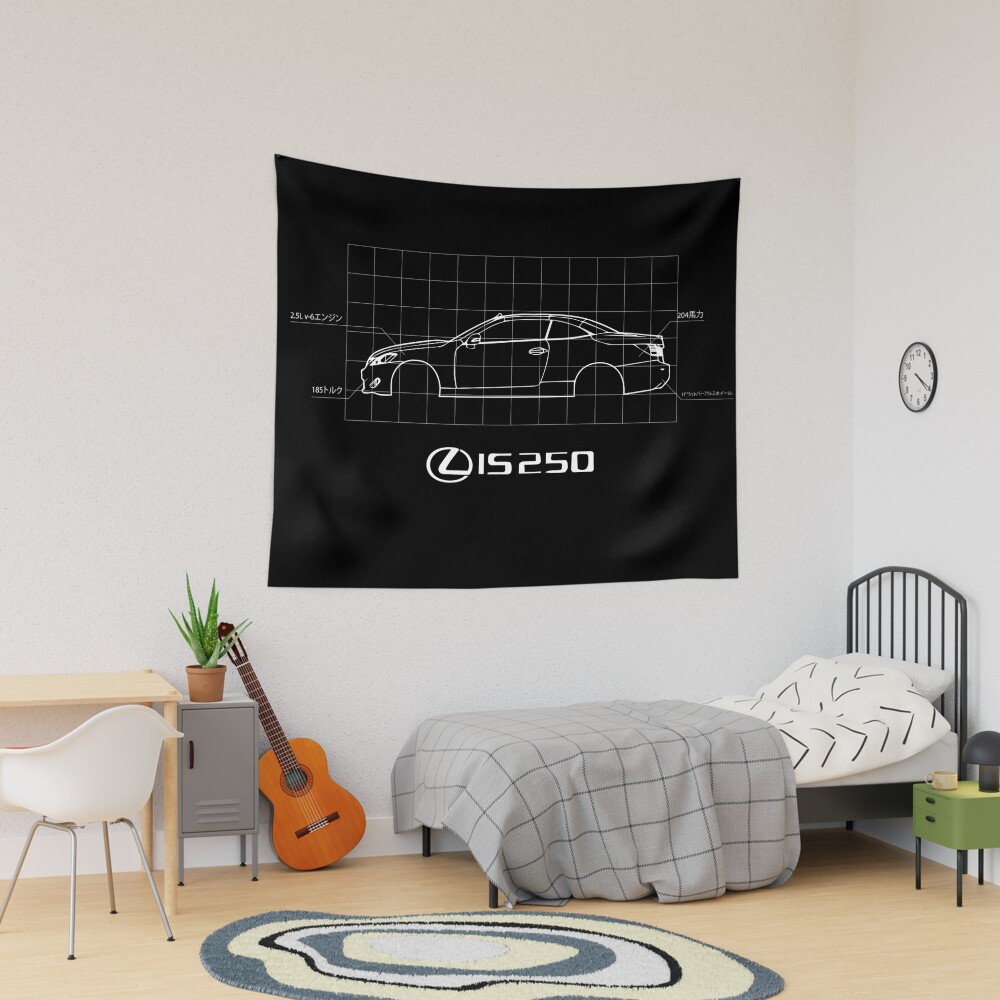 "LEXUS IS250 Blueprint " Poster for Sale by roflchopta | Redbubble