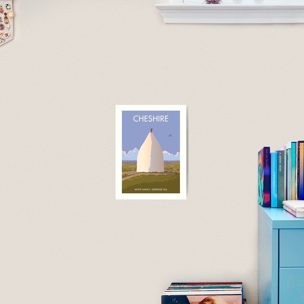 "White Nancy, Cheshire" Art Print by smillership | Redbubble