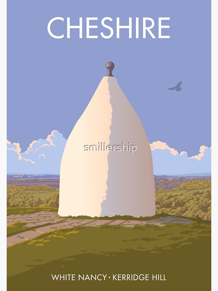 "White Nancy, Cheshire" Art Print by smillership | Redbubble