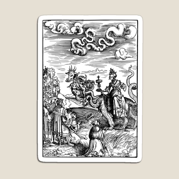 "Whore of Babylon" Magnet for Sale by unbecome | Redbubble