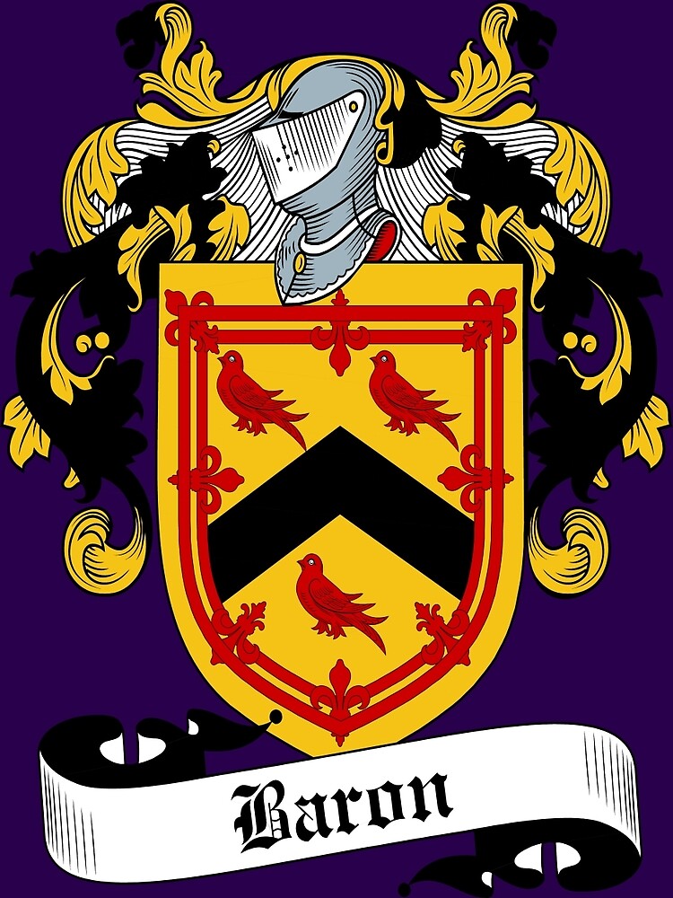 "Baron " Poster for Sale by HaroldHeraldry | Redbubble