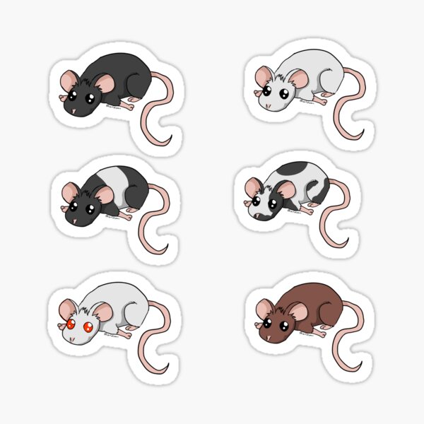 "Mousie Sticker Sheets" Sticker for Sale by tearsforlu | Redbubble