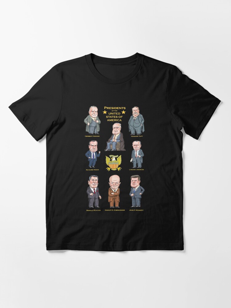 "Presidents of the United States" T-shirt for Sale by MacKaycartoons ...
