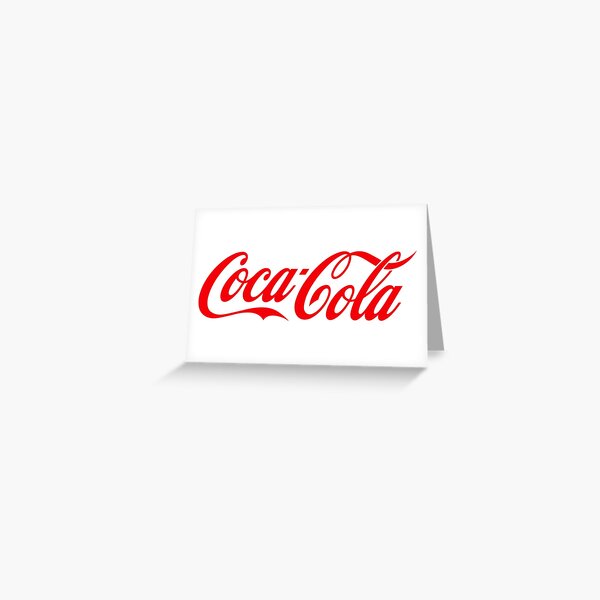 Coca Cola Greeting Cards | Redbubble