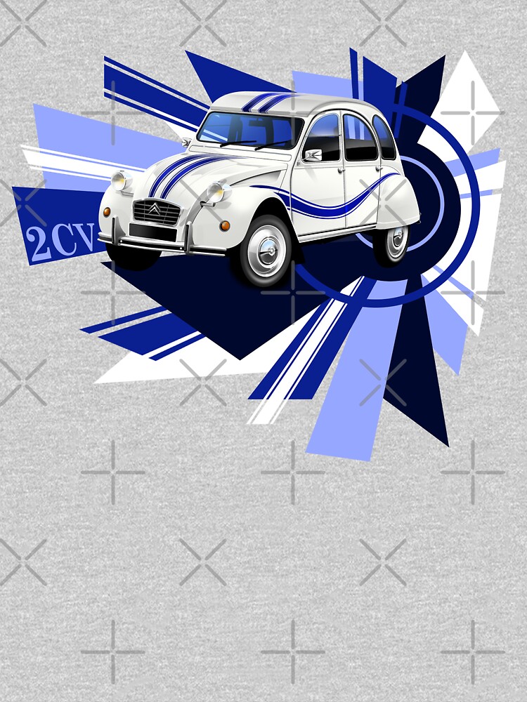 "2CV Illustrated Graphic Artwork" T-shirt for Sale by RJWautographics ...