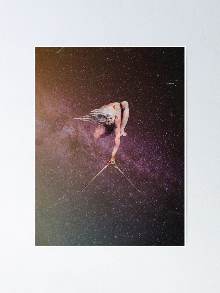 "Ancient of Days Space God Art" Poster by knightsydesign | Redbubble