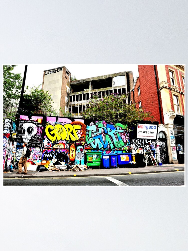 "Writing on the wall" Poster for Sale by MWhitham | Redbubble