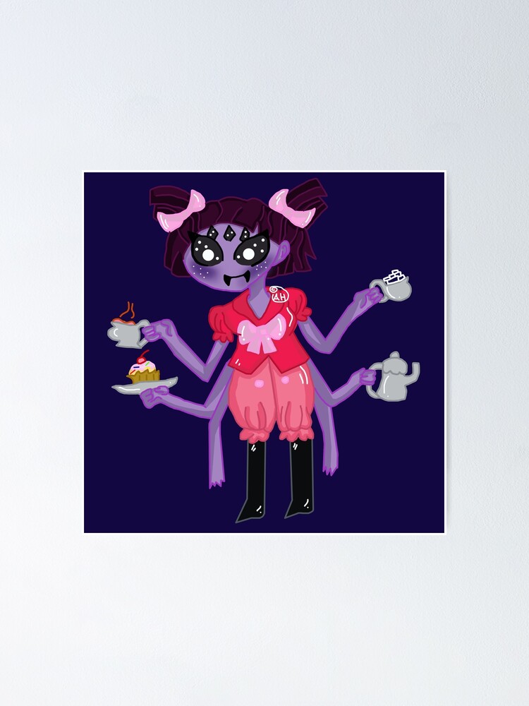 "Muffet the spider Undertale Print!" Poster for Sale by ShuichiFan ...