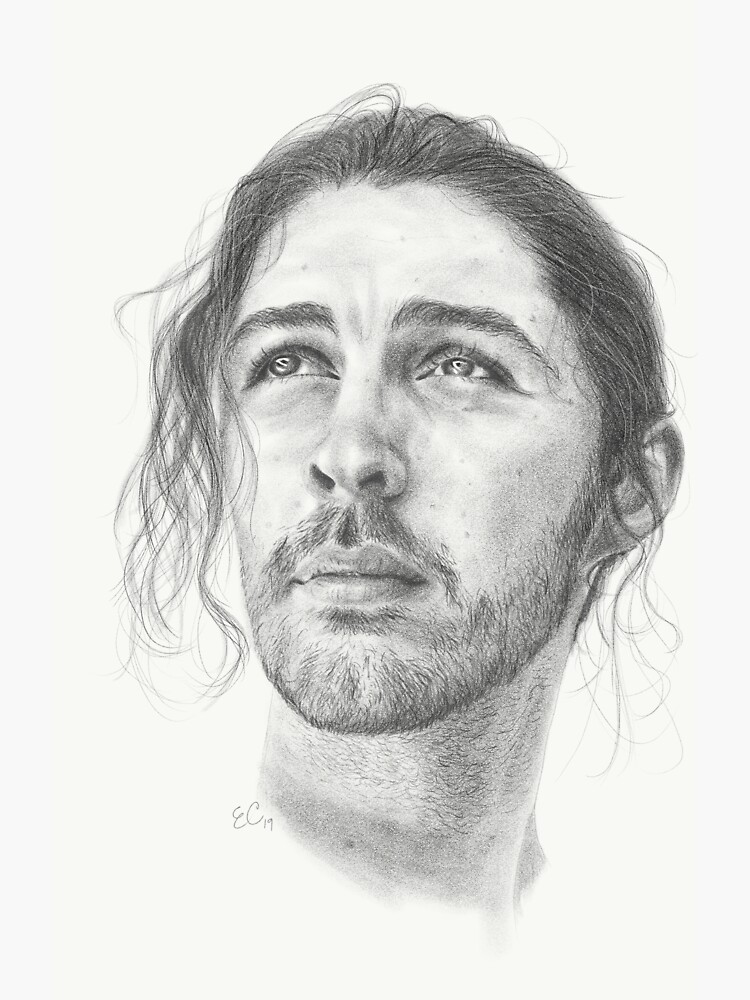 "Hozier Drawing" Sticker by emily-c98 | Redbubble
