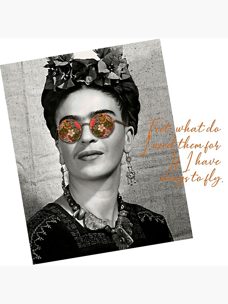 "Frida Kahlo Famous Quote" Art Print by Toroxp | Redbubble