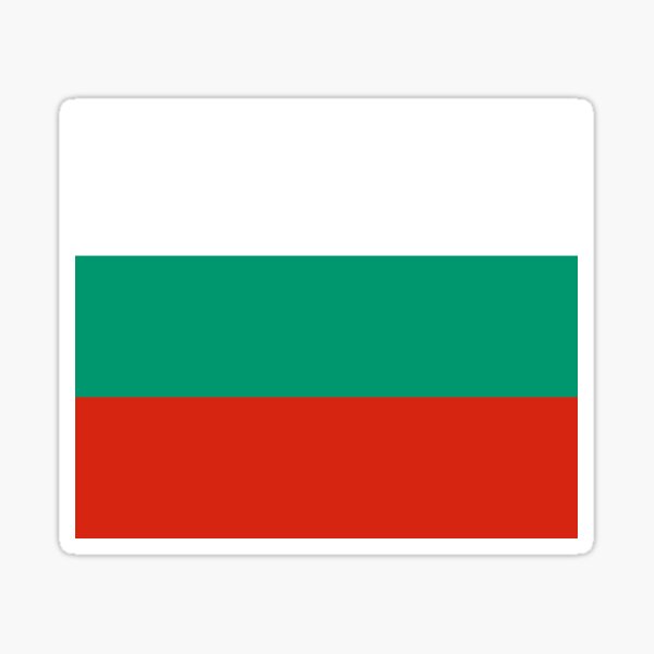 "Bulgaria flag " Sticker for Sale by flagshop | Redbubble