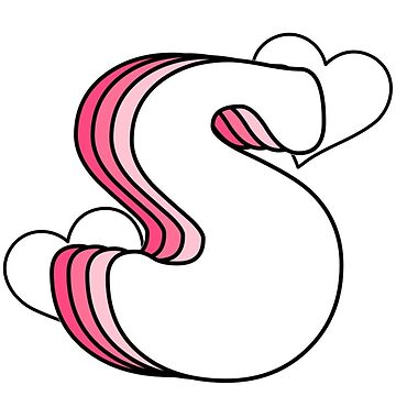 "S basic retro" Sticker for Sale by livlit | Redbubble