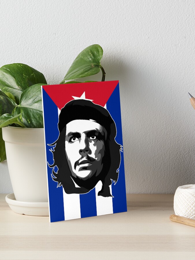 "Che Guevara - Flag." Art Board Print for Sale by OriginalDP | Redbubble
