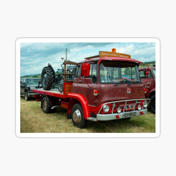 "Bedford Flatbed " Sticker by hawkie | Redbubble