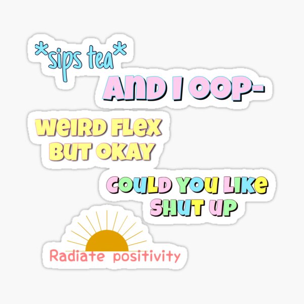 "vsco quotes" Sticker by sophiethecow | Redbubble