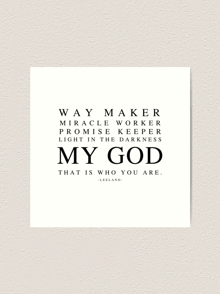 Prints Digital Prints Art & Collectibles waymaker print etna.com.pe