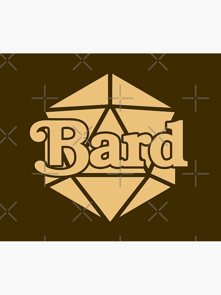 Bard Class Crest | Dungeons And Dragons Emblem Tapestry